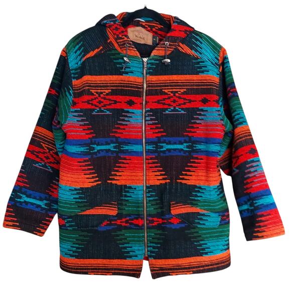 Woolrich | Jackets & Coats | Vintage Vtg Woolrich Southwest Hooded Wool ...